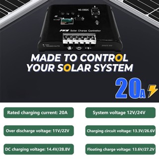 Nss 4 in 1 Solar Panel Charge Set Solar Inverter Controller Battery ...