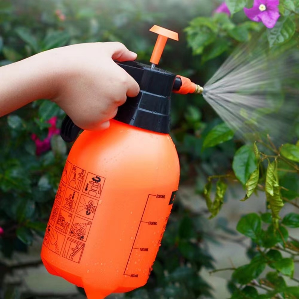 2L Garden Spray Bottle Automatic Pressure Sprayer Air Compression Pump ...