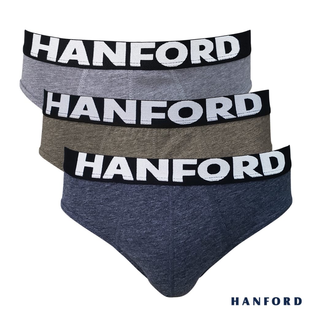 Hanford Men Regular Cotton Briefs Terra - Assorted Colors (3in1 Pack ...