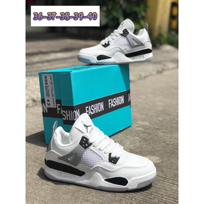 J4 med/cut shoes for teens size quality | Shopee Philippines