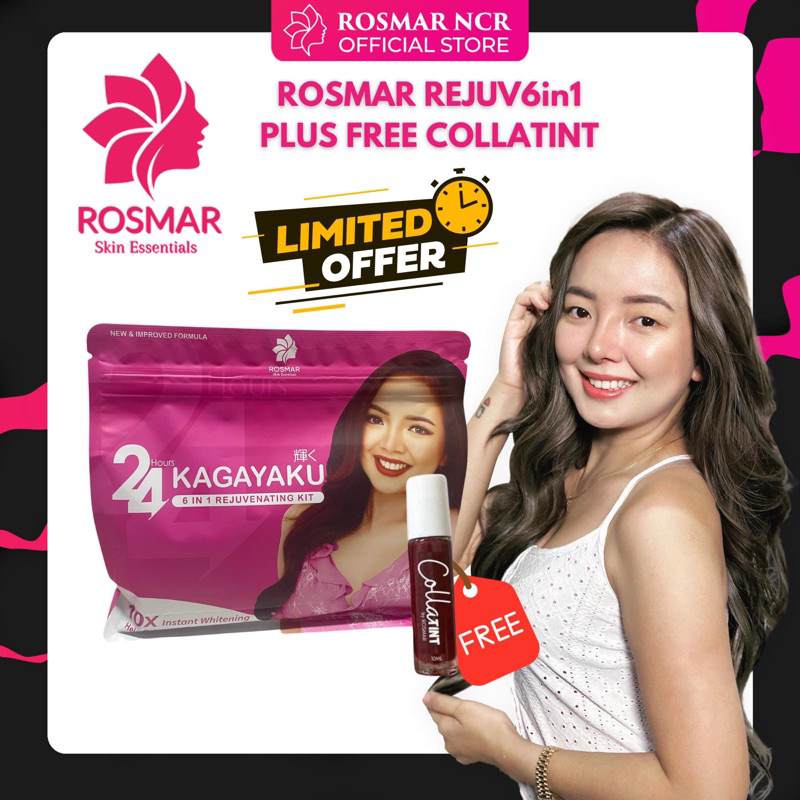 ROSMAR REJUV SET 6 in 1 with free collatint liptint | Shopee Philippines
