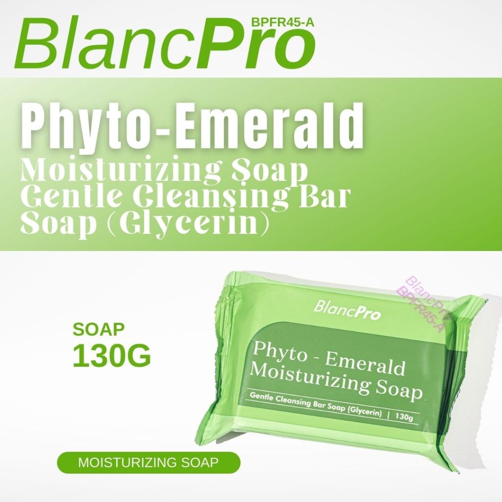 Blanc Pro Phyto-Emerald Moisturizing Soap Gentle Cleansing Bar Soap ...