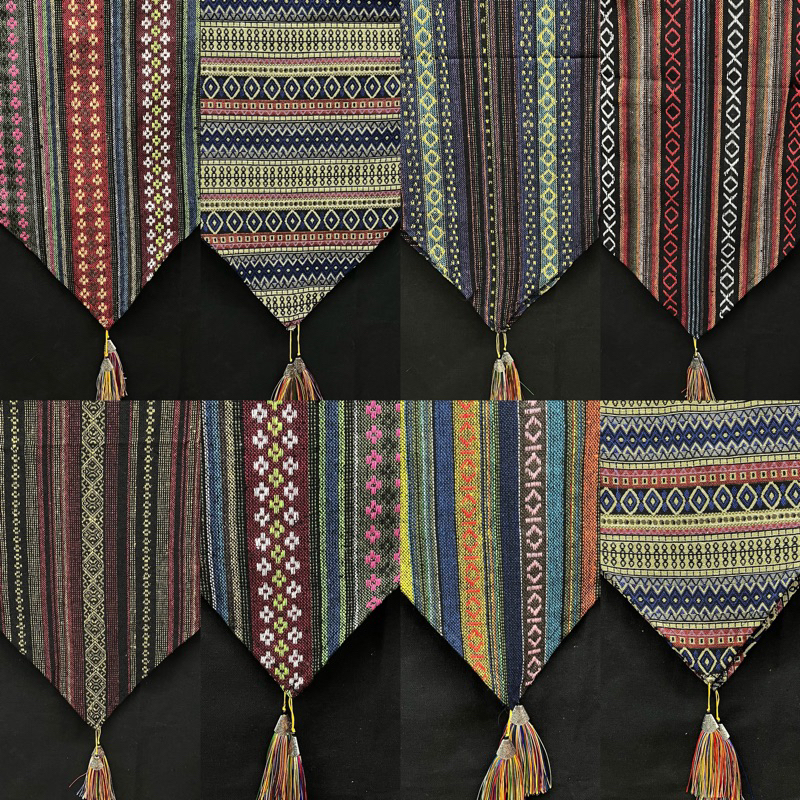 Woven Ethnic Baguio Soft Fabric Table Runner Igorot Pattern | Shopee ...