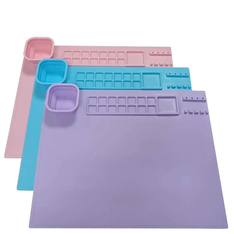 Silicone Drawing Mat Large Size 50x40cm Painting materials by Blue ...