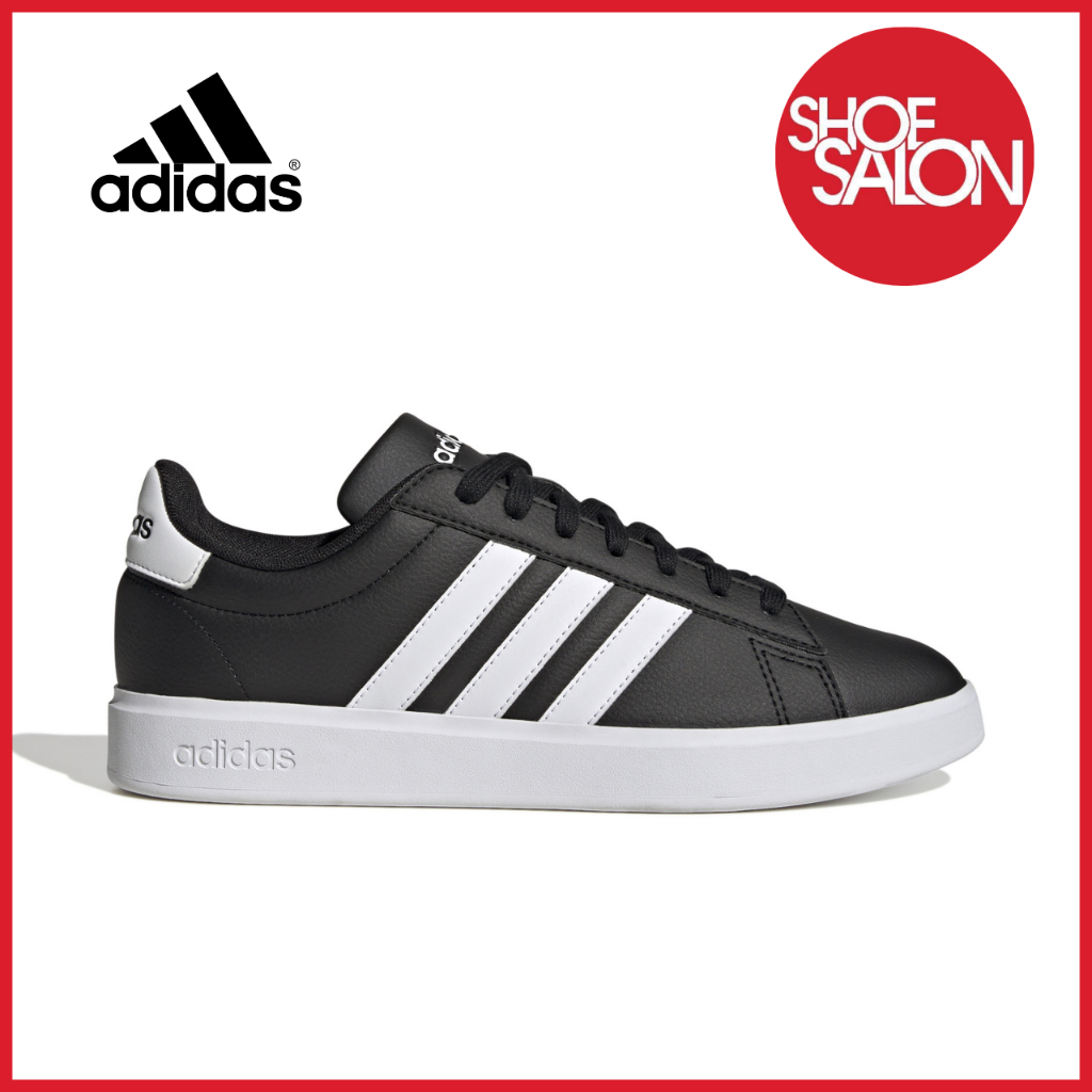 SHOE SALON Adidas Grand Court 2.0 Men's Shoes Core Black/Cloud White ...
