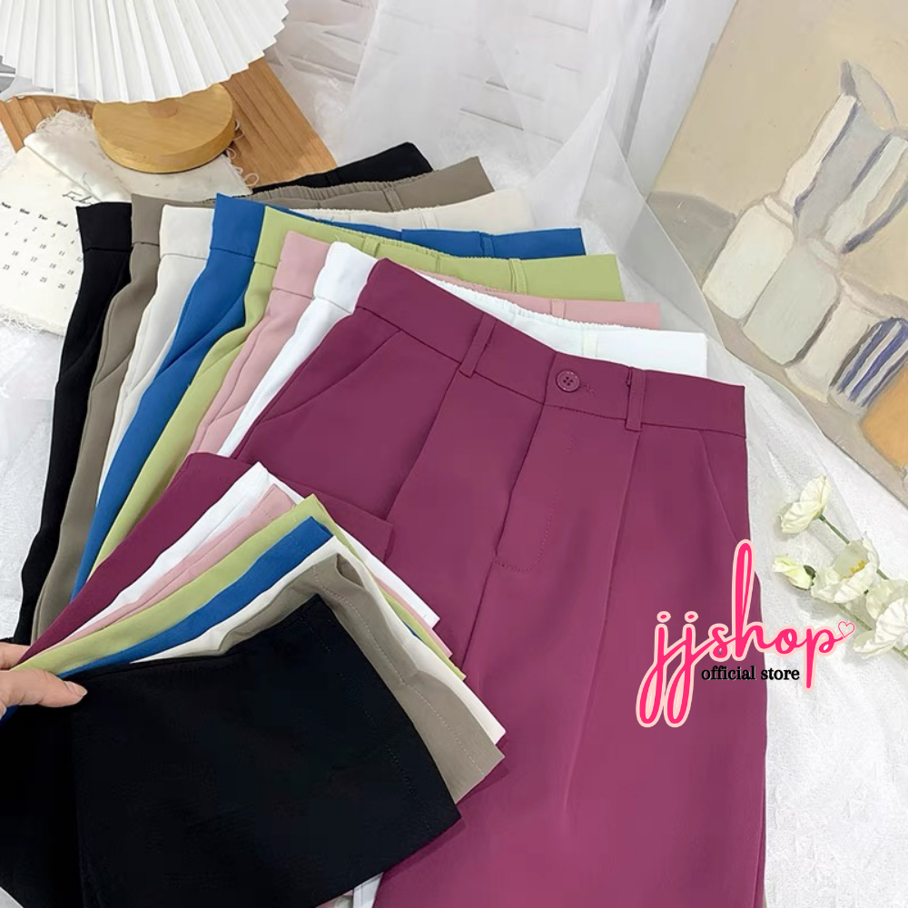 Straight Cut Trouser Pants 26-30 Vintage Slacks #1610 High Waist Garter ...