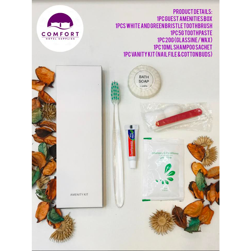 Comfort Homes Supplies Guest Amenity Kit in Box Packaging with 5grams ...