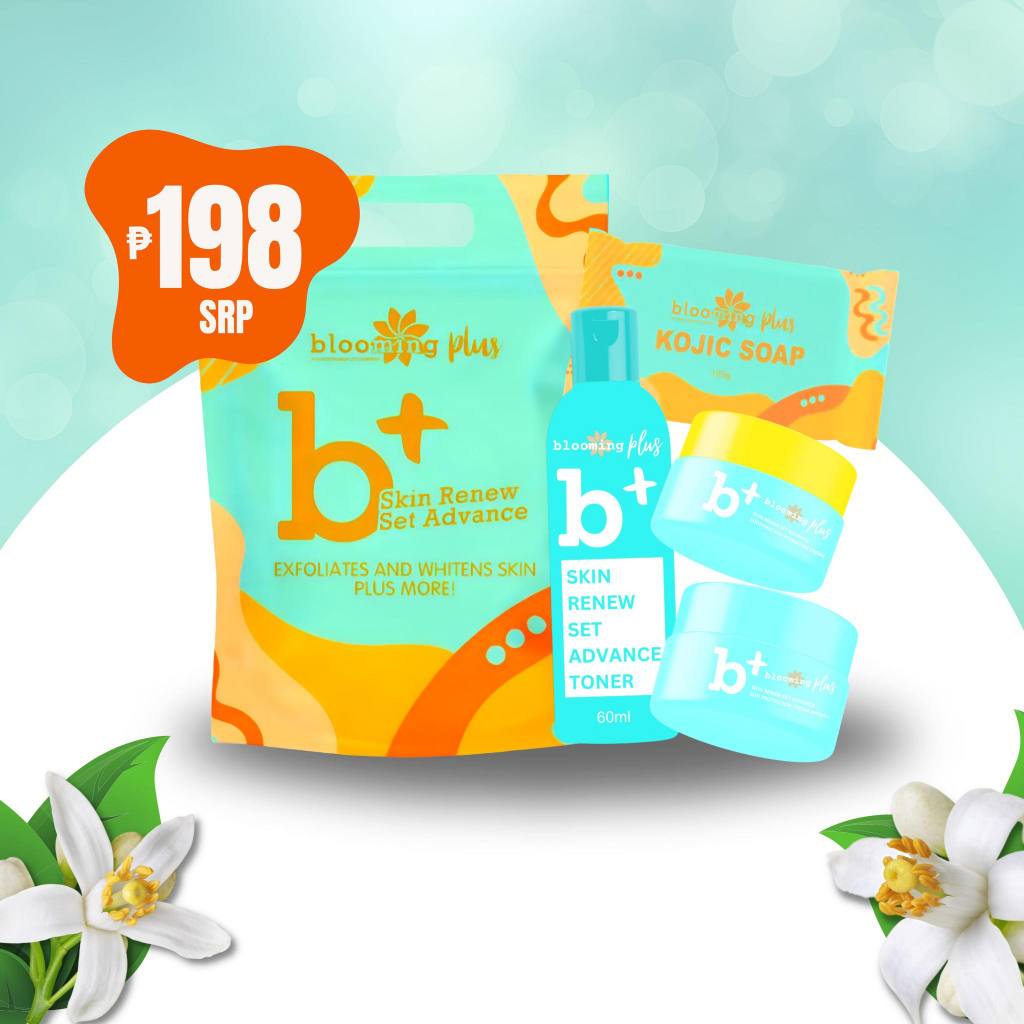 Blooming Plus Skin Renew Set Advance (experience the magic of radiant ...
