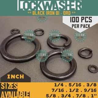 100pcs - 5/8 & UP Lockwasher / Lock Washer (BI / Ordinary / GI white ...