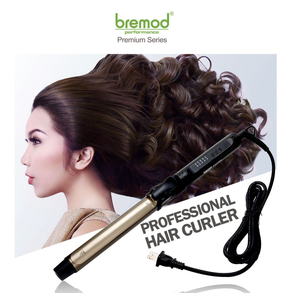 Bremod Premium Series Waver Curling Iron Wand Waver Create Different ...