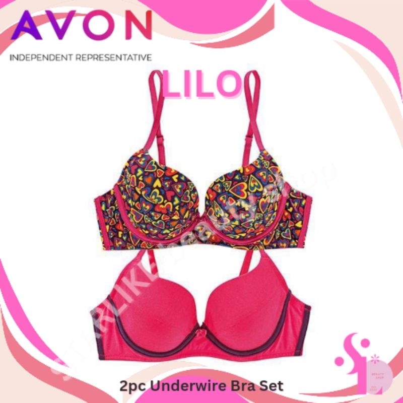AVON Lilo 2pc Underwire Bra Set | Shopee Philippines