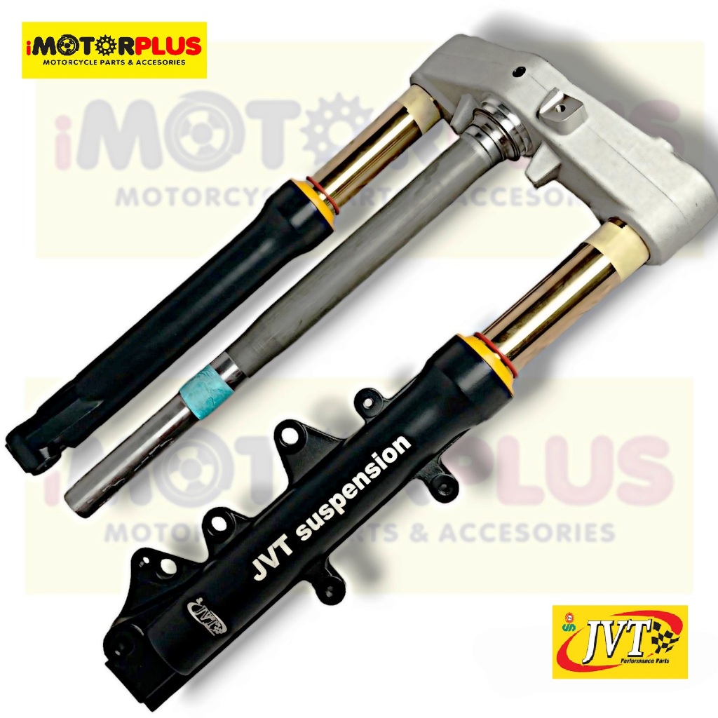 JVT FRONT SUSPENSION with TPOST GOLD 33mm (Adjustable with preload) for NMAX V1/V2 | Shopee ...