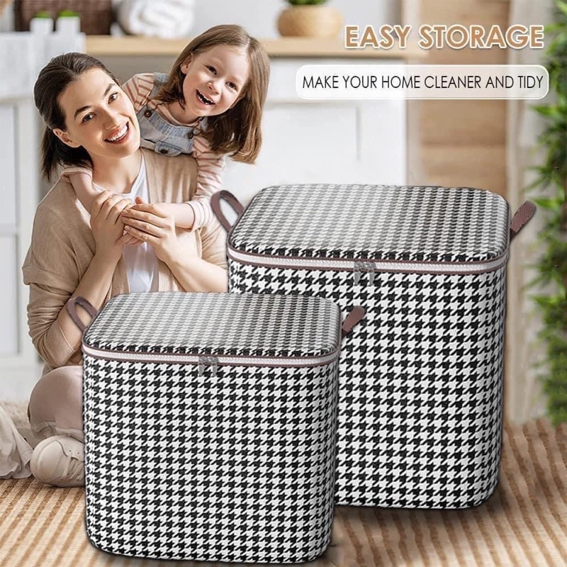 175L Big Size Foldable Storage Bag laundry basket Clothes Storage box ...