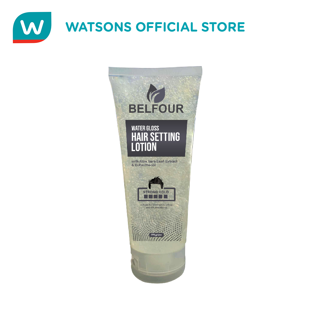 BELFOUR Water Gloss Hair Setting Lotion Strong Hold 223g | Shopee ...