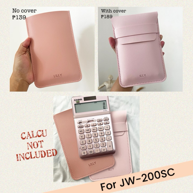 Sleeve Case for Accounting Calculator JW-200SC | Shopee Philippines