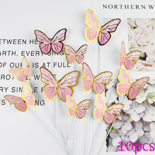 Butterfly Cake Toppers / Butterfly Cake Decorations / Colorful ...