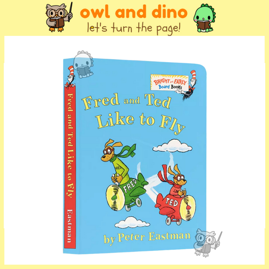 P.D. Eastman's Fred and Ted likes to Fly (Mini Board Book) | Shopee ...