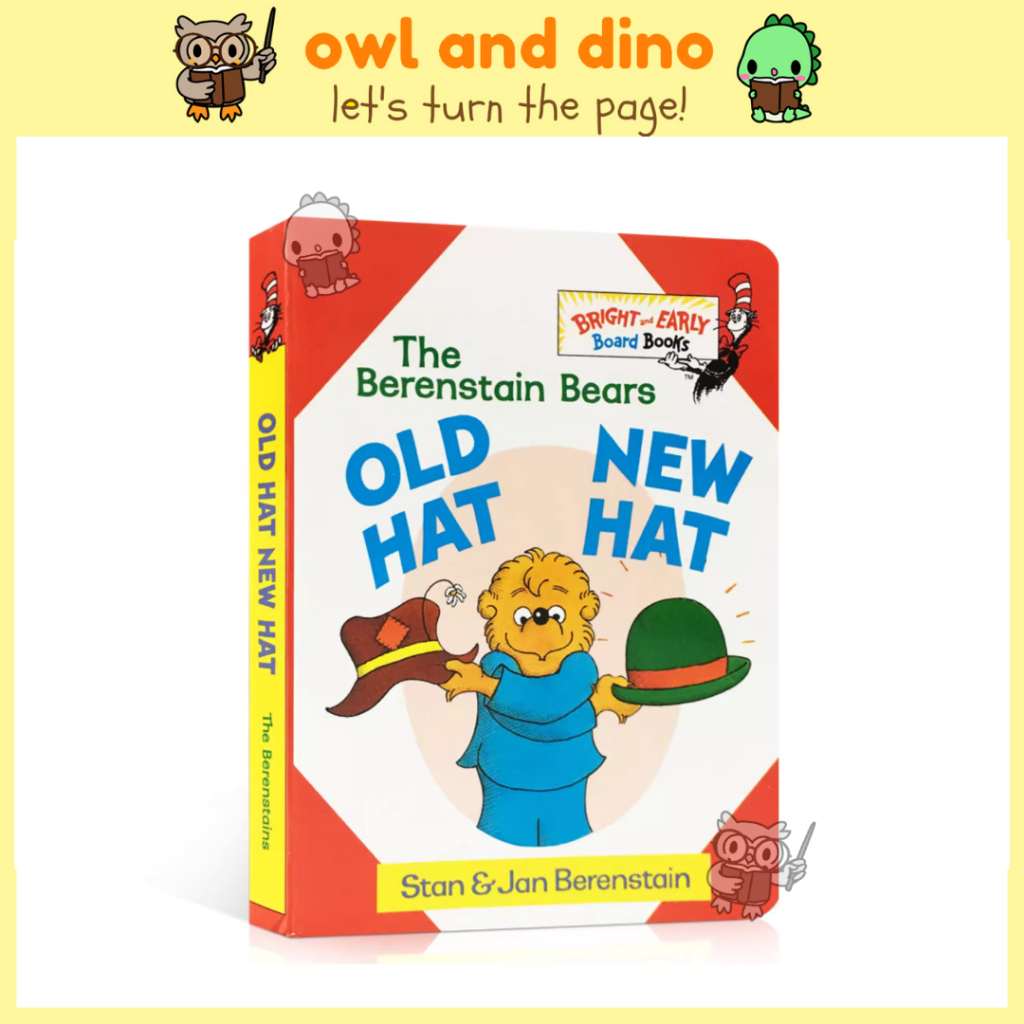 The Berenstain Bears' Old Hat, New Hat (Mini Board Book) | Shopee ...