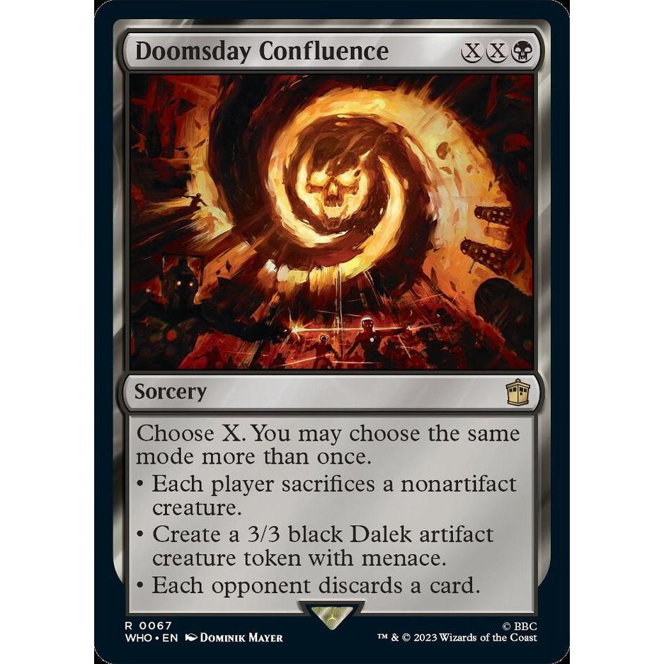 Doomsday Confluence - Universes Beyond: Doctor Who (WHO) | Shopee ...
