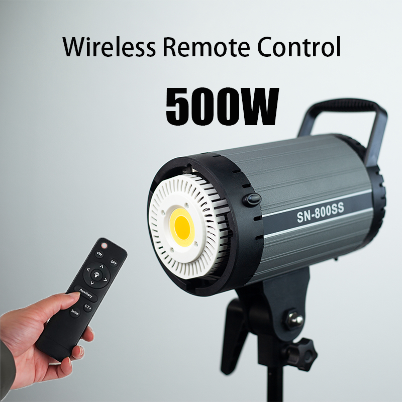 500W Professional Studio Continuous Light Bowens Mount Bi-Color 3200 ...