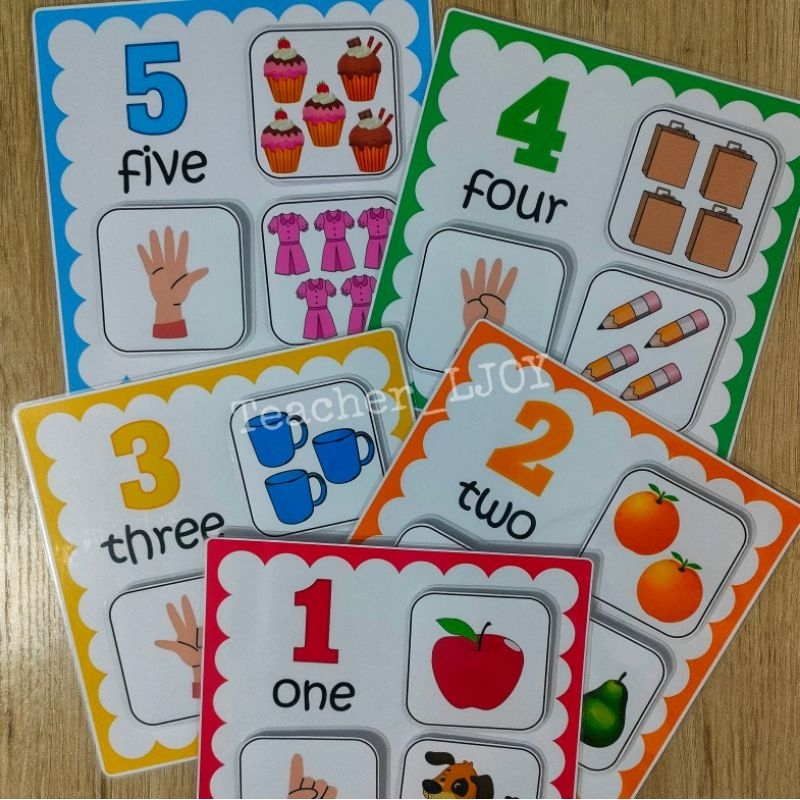 Number Sorting Cards | Shopee Philippines