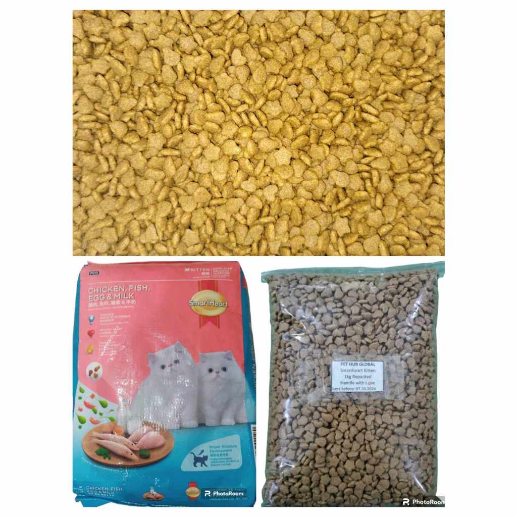 SMARTHEART CAT FOOD (NEW NATURAL COLORED KIBBLES NO ARTIFICIAL COLORING ...
