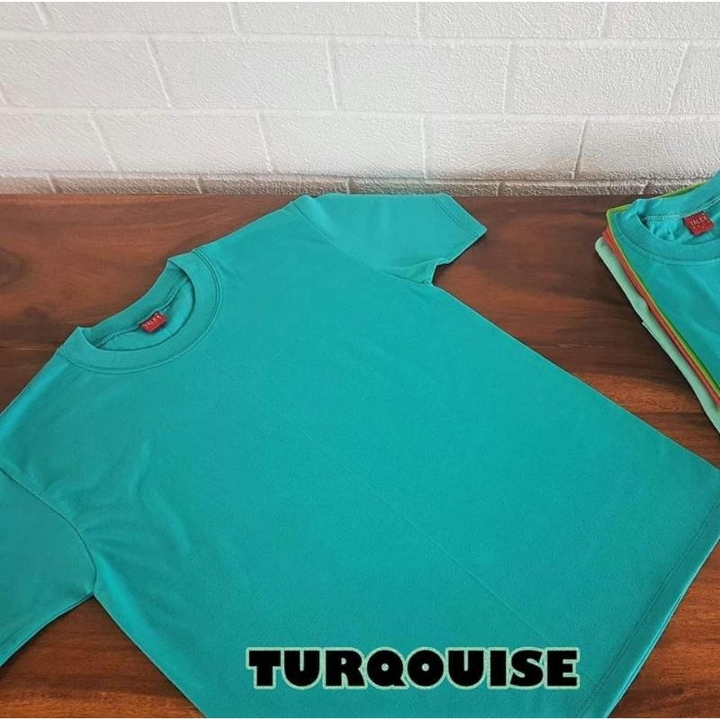 TURQUOISE Yalex Plain T-shirt (Lucky Color of the year 2026) | Shopee ...