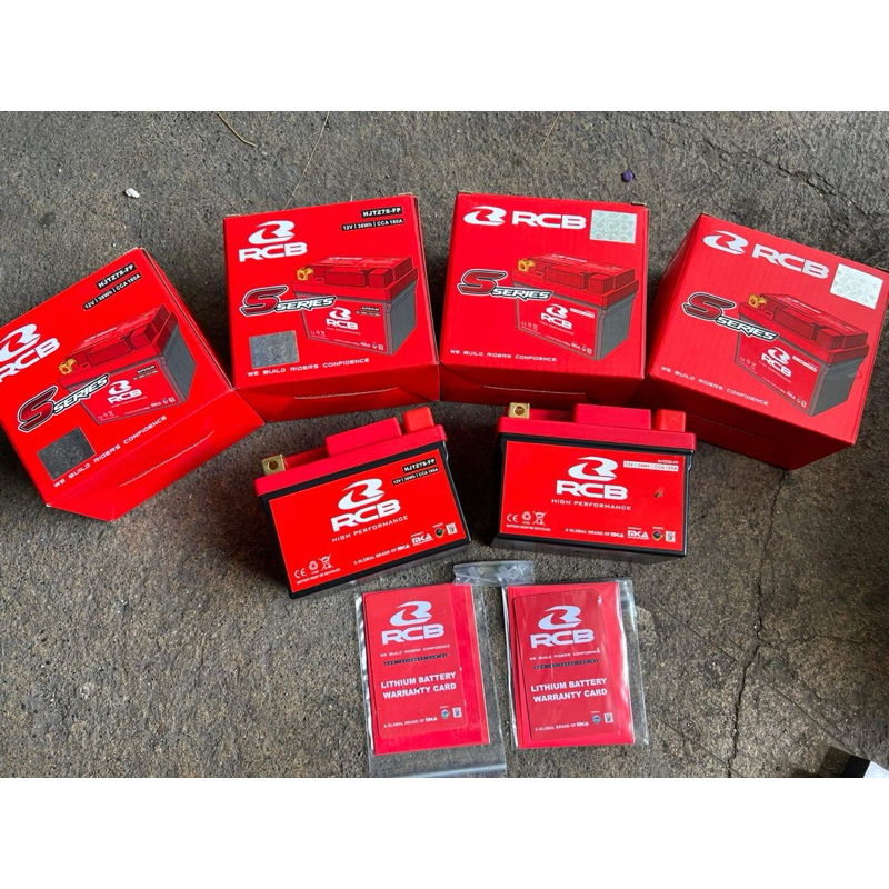 RCB LITHIUM BATTERY 7L & 5L w/ Warranty (Universal Motorcycle) | Shopee ...