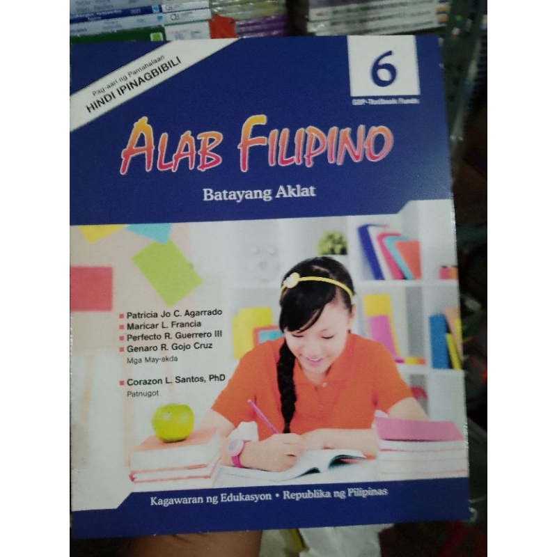 ALAB FILIPINO BATAYANG AKLAT grade 6 ( brandnew | Shopee Philippines