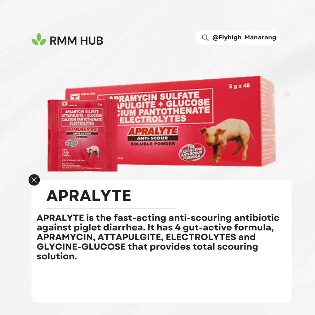 Apralyte 5g 1 Sachet [UNIVET] - RMM HUB | Shopee Philippines