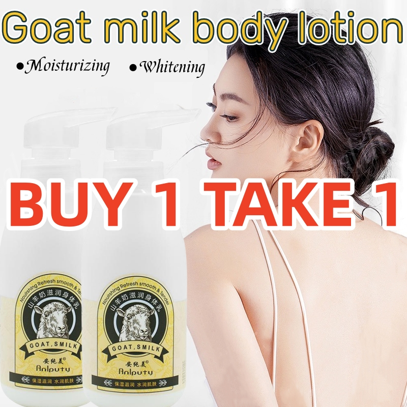 Original 300ml Goat milk body Whitening Lotion Permanent Whitening baby Lotion Skincare Healthy ...