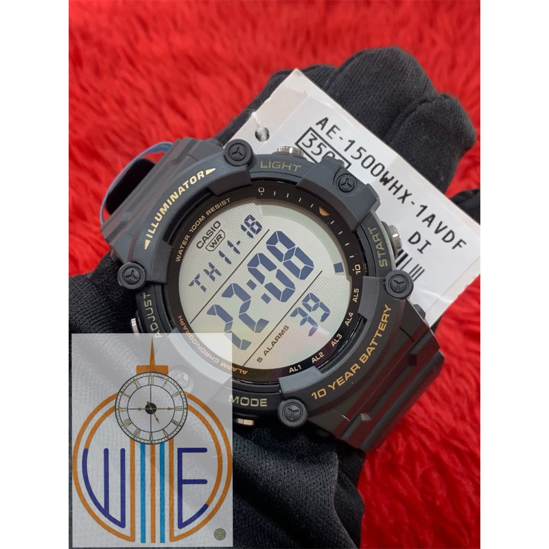 CASIO RUBBER AE 1500WHX 1A | Shopee Philippines