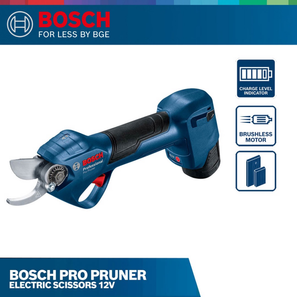 Bosch PRO Pruner Professional Cordless Electric Scissors 12v - Bosch ...
