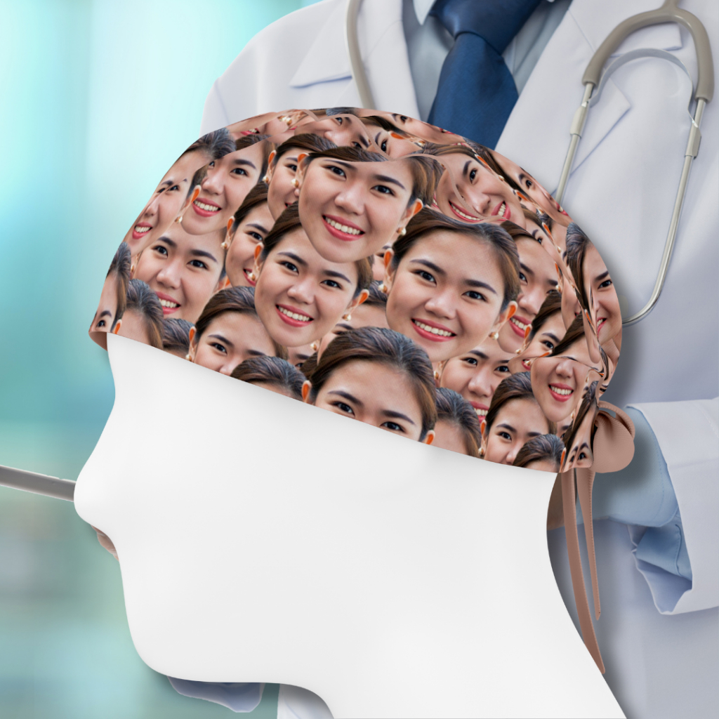 Customized Scrub Caps for Doctors and Nurses Personalized Surgical ...