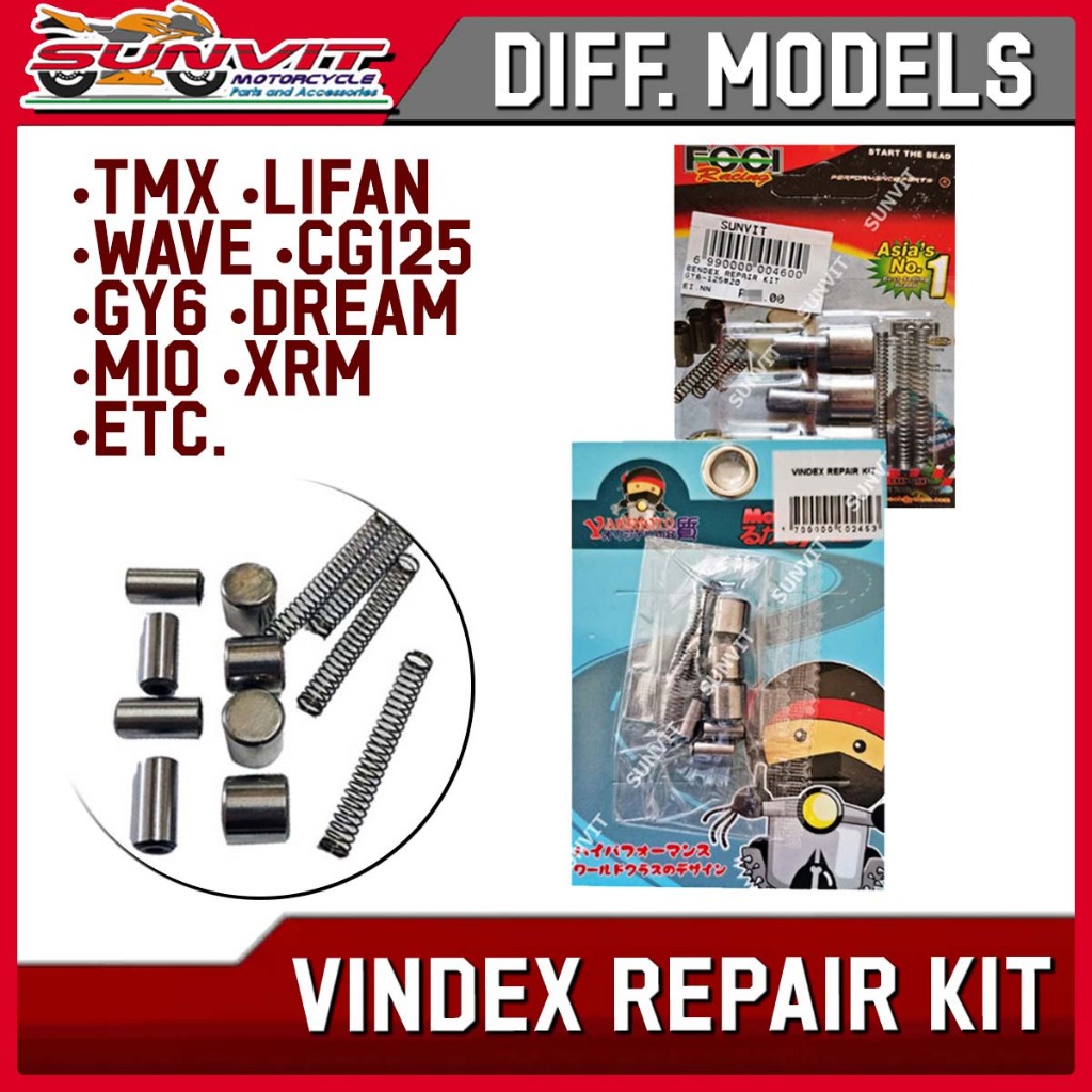 MOTORCYCLE YAKIMOTO VINDEX / BENDIX REPAIR KIT | Shopee Philippines