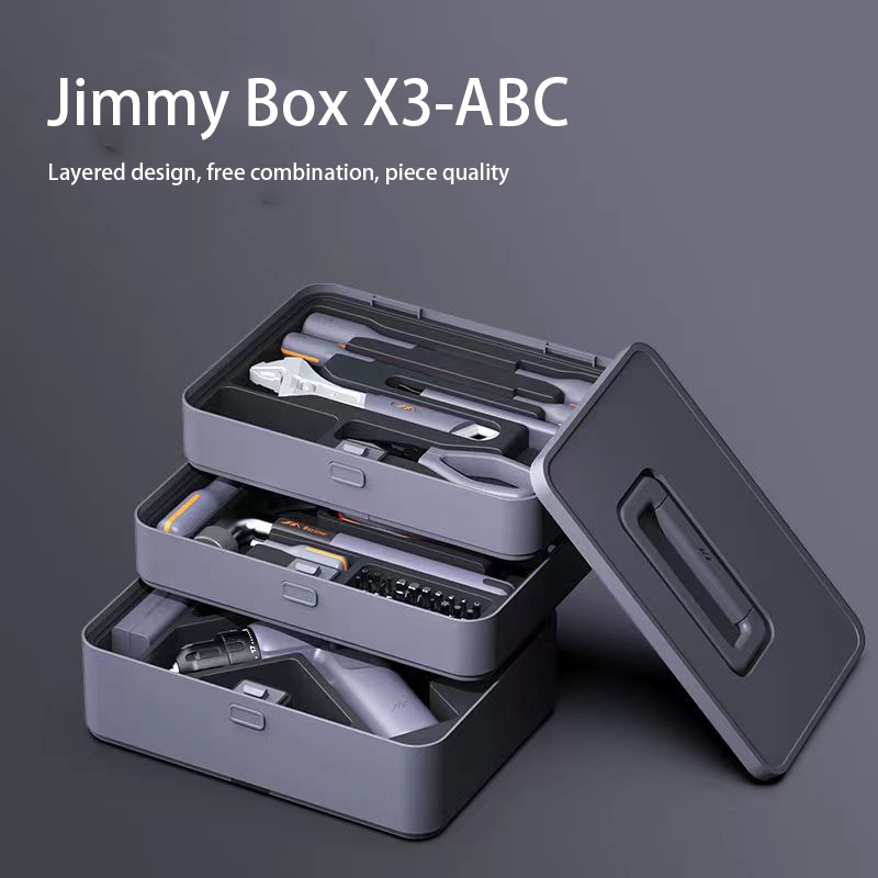 Tool Box Jimi Home Combination Tool Set Box Multi Function Hardware ...