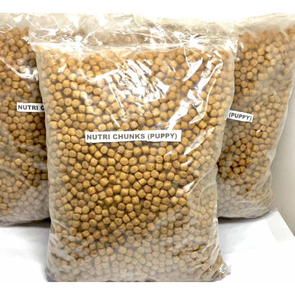 [SOUTH VET] Nutri Chunks Hi-Protein Puppy Lamb, Chicken Liver, and Milk Flavor / Repacked 1kg ...