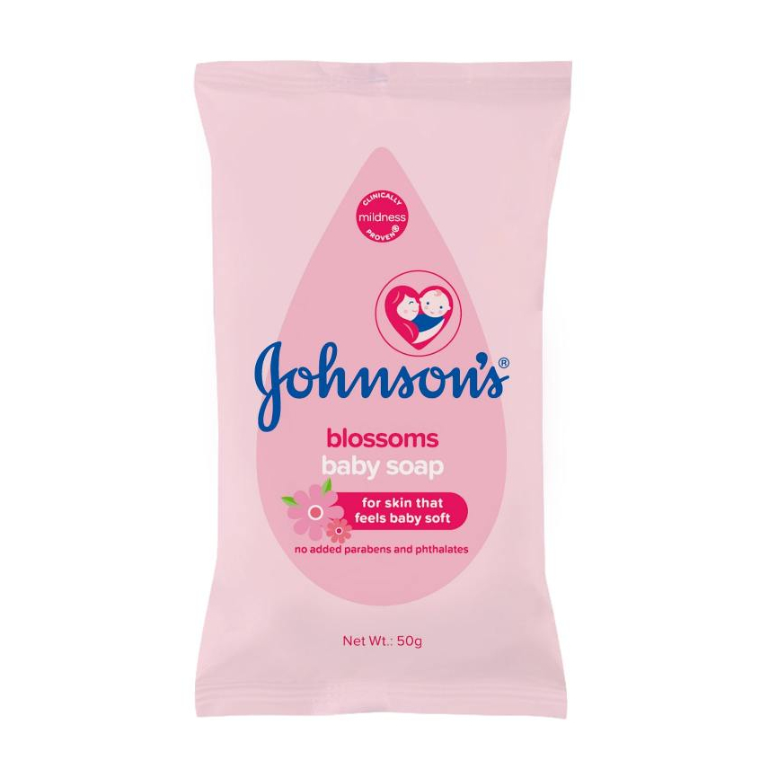 Johnson's Baby Soap Blossoms Pillow 50g | Shopee Philippines