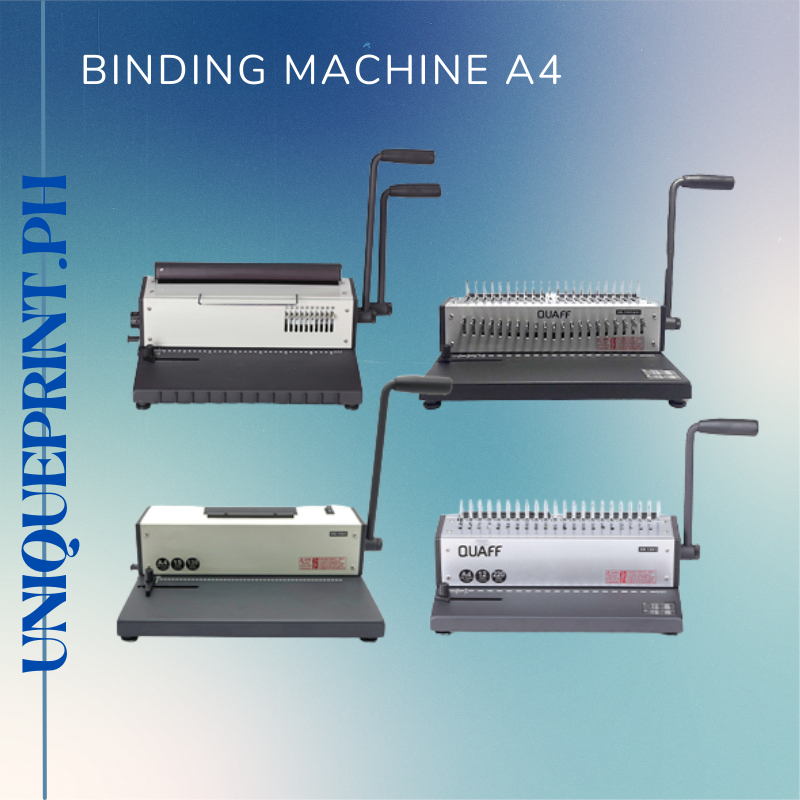 QUAFF Binding Machine A4 SIZE Ring Binding Machine // Wire Binding ...