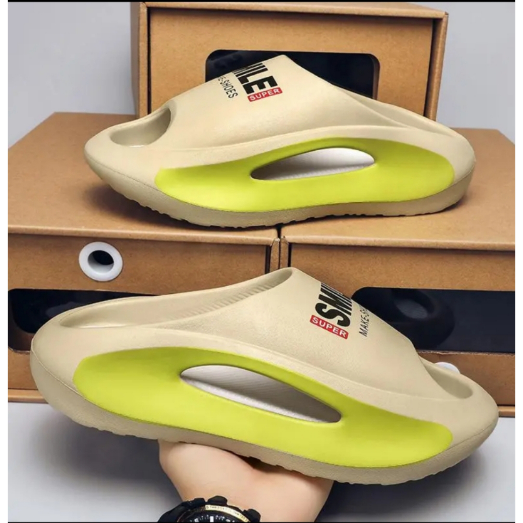 UNISEX NEW summer fashion sneaker thick bottom slide slippers for men ...
