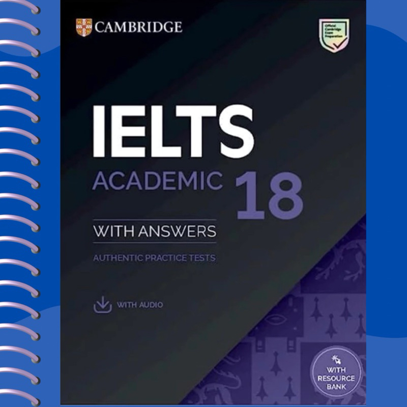 IELTS 18 Academic Practice Book with and FREE Answer Sheers | Shopee ...