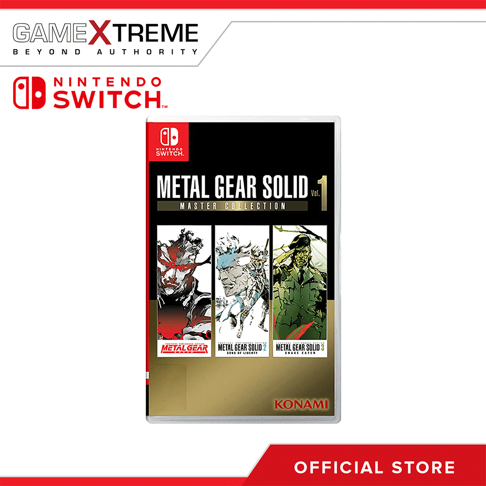 Nintendo Switch Metal Gear Solid Master Collection Vol 1. | Shopee ...