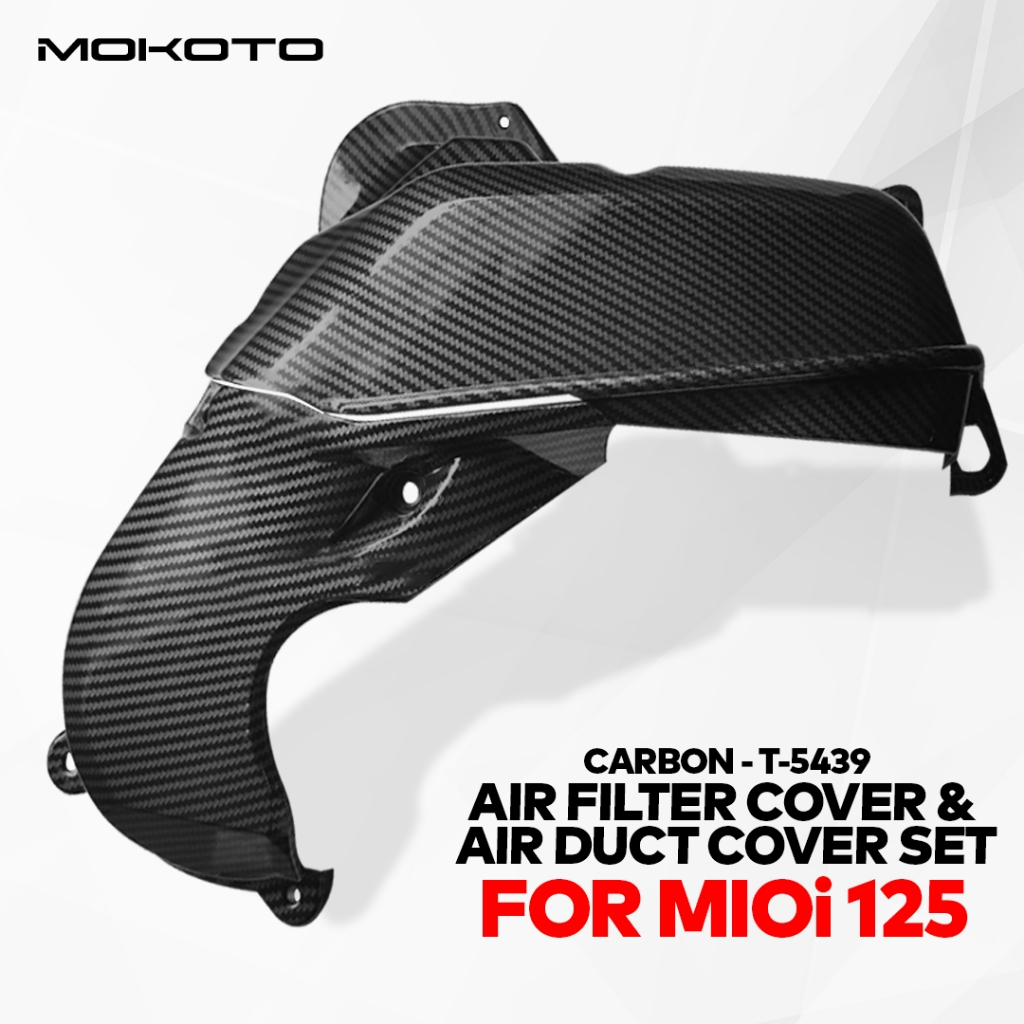 MOKOTO YAMAHA MIO I125 AIR DUCT AND AIR FILTER COVER AIR BOX COVER FOR ...