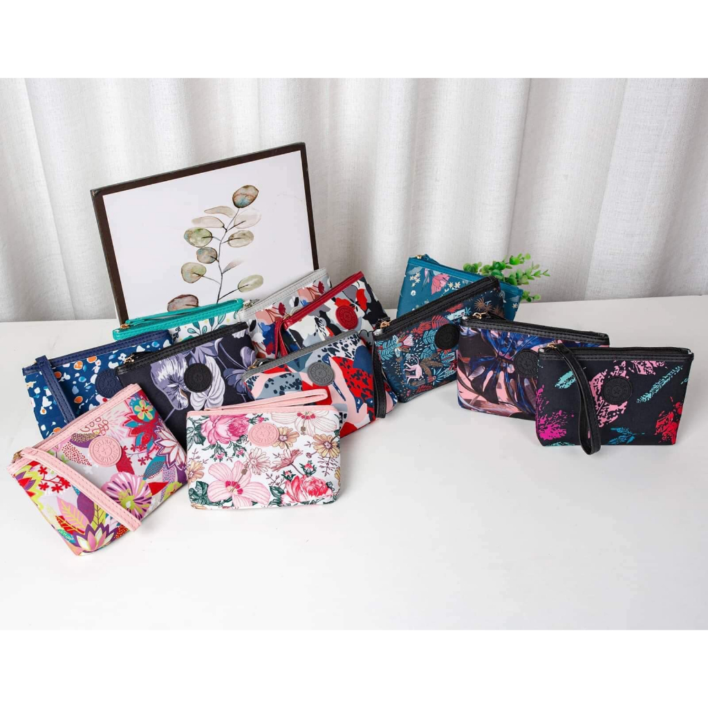 Hello Anna! wallet women's ladie lady's men's cp pouch unisex zipper ...