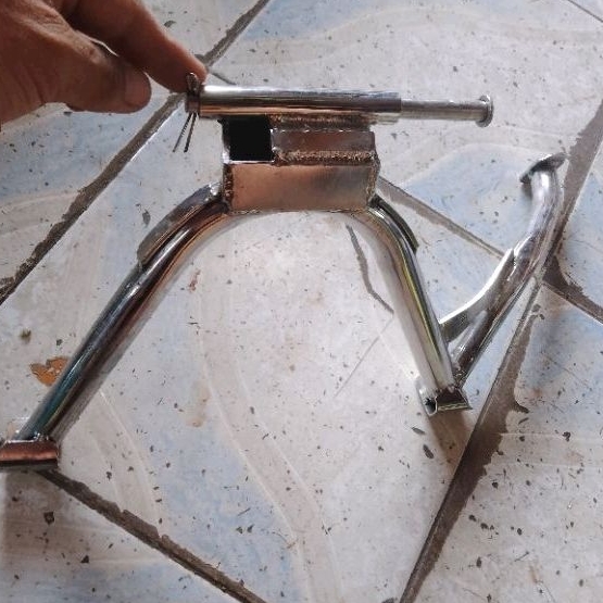 MXI 125 CENTER STAND STAINLESS 304 with Stainless Shaft already ...
