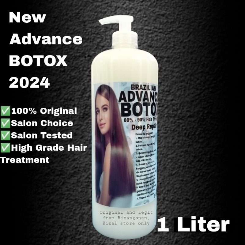 1 Liter Advance Brazilian BOTOX "Newly improve formula Bigger size" 12. ...