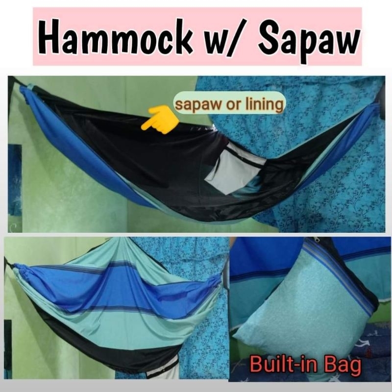 PRINTED HAMMOCK DUYAN Cocoon Type Double Ply 8ft | Shopee Philippines