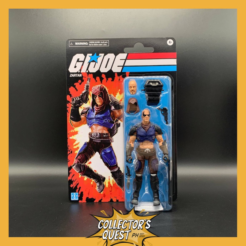 GI Joe Classified Series Retro Carded Zartan Figure | Shopee Philippines
