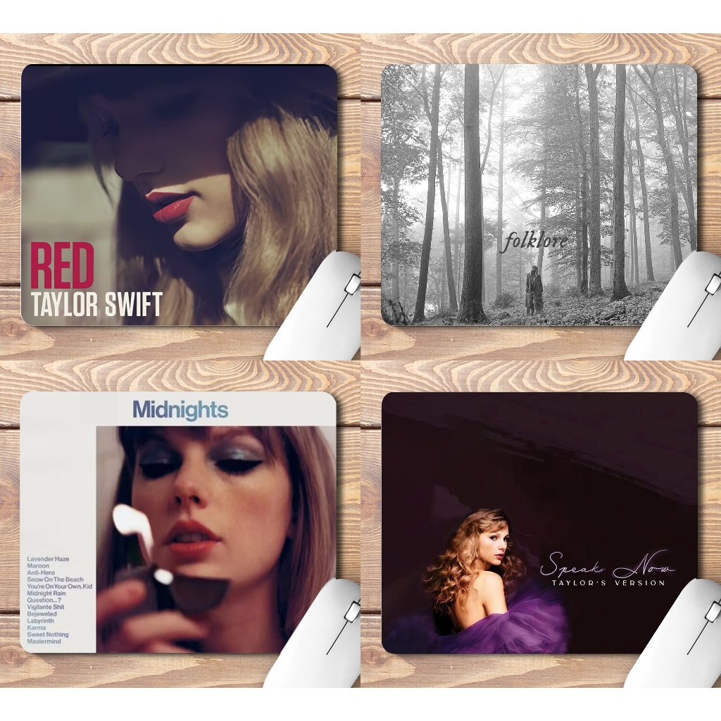 Mouse Pad - Taylor Swift Album Eras Tour Cover Printed MousePad ...