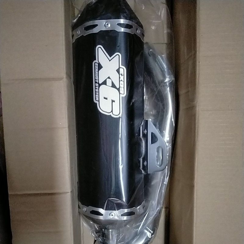 Exos X6 pipe for mio 125/gravis/Burgman /nmax v1/soulty/Gear125 ...